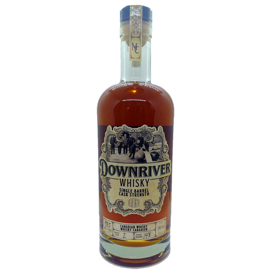 Downriver Whisky - Cask Strength Single Barrel – Downriver Beverage Corp.